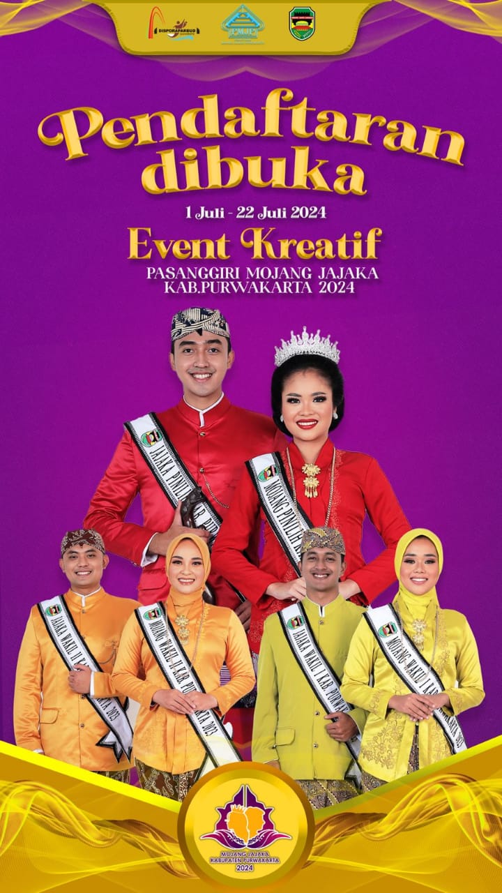 Pendaftaran Pasanggiri Mojang Jajaka Purwakarta 2024 Resmi Dibuka ...
